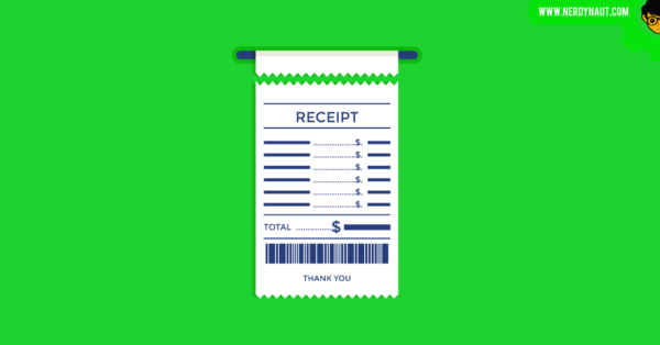 4 Tips for Using Electronic Receipt Templates and Solutions - Nerdynaut